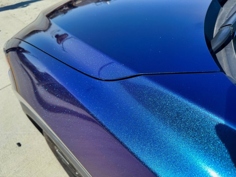 Gloss Diamond Nebula Blue Purple Vinyl | Aura Vinyl