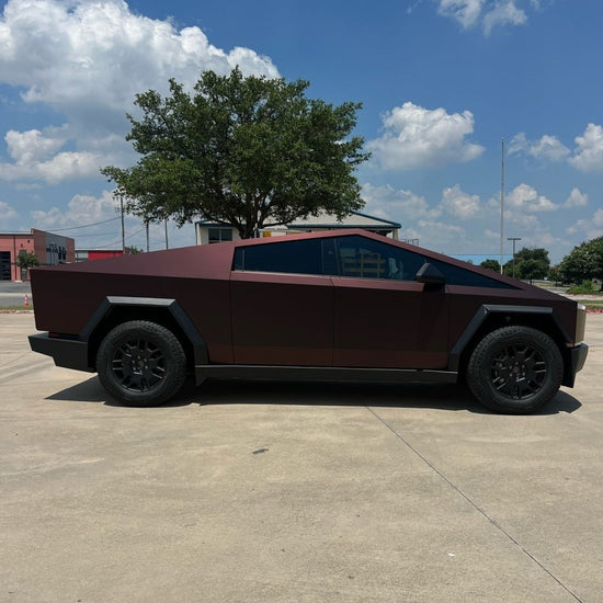 Hyper Matte Black Red Shift PPF - Aura Color PPF – Aura Vinyl
