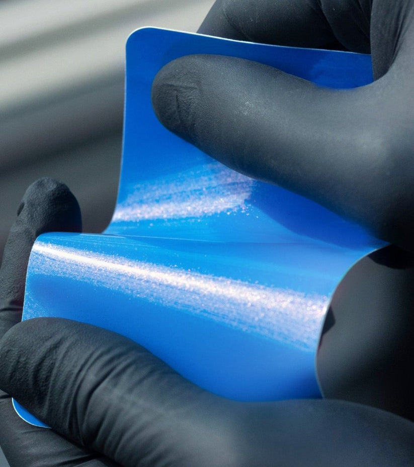 Gloss Diamond Blue Red Shift - Aura Vinyl