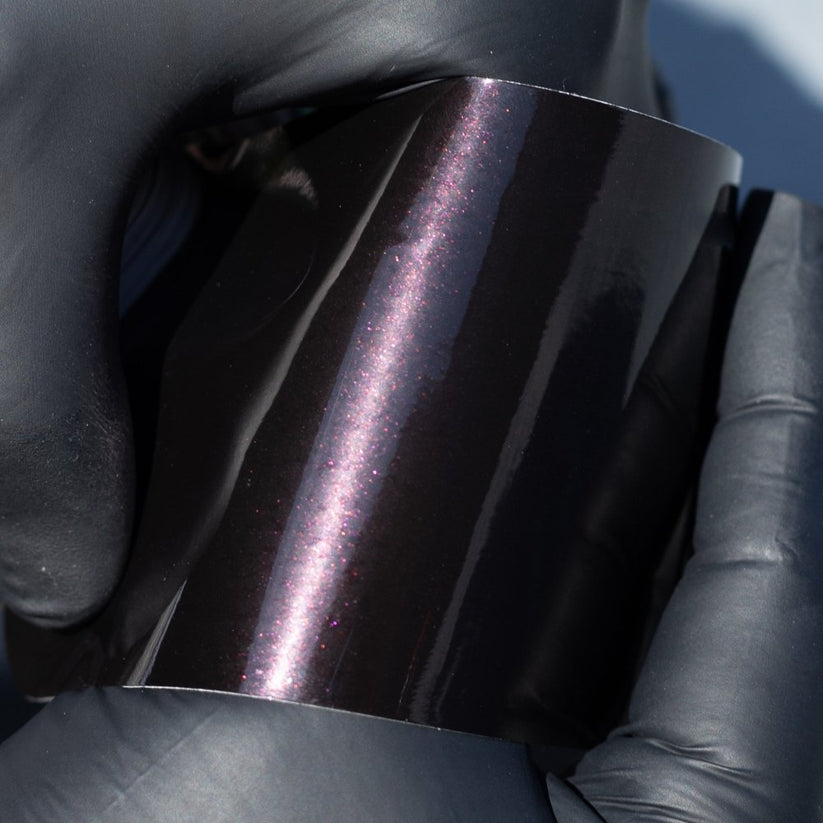 Gloss Paint Metallic Black Cherry Red - Aura Vinyl