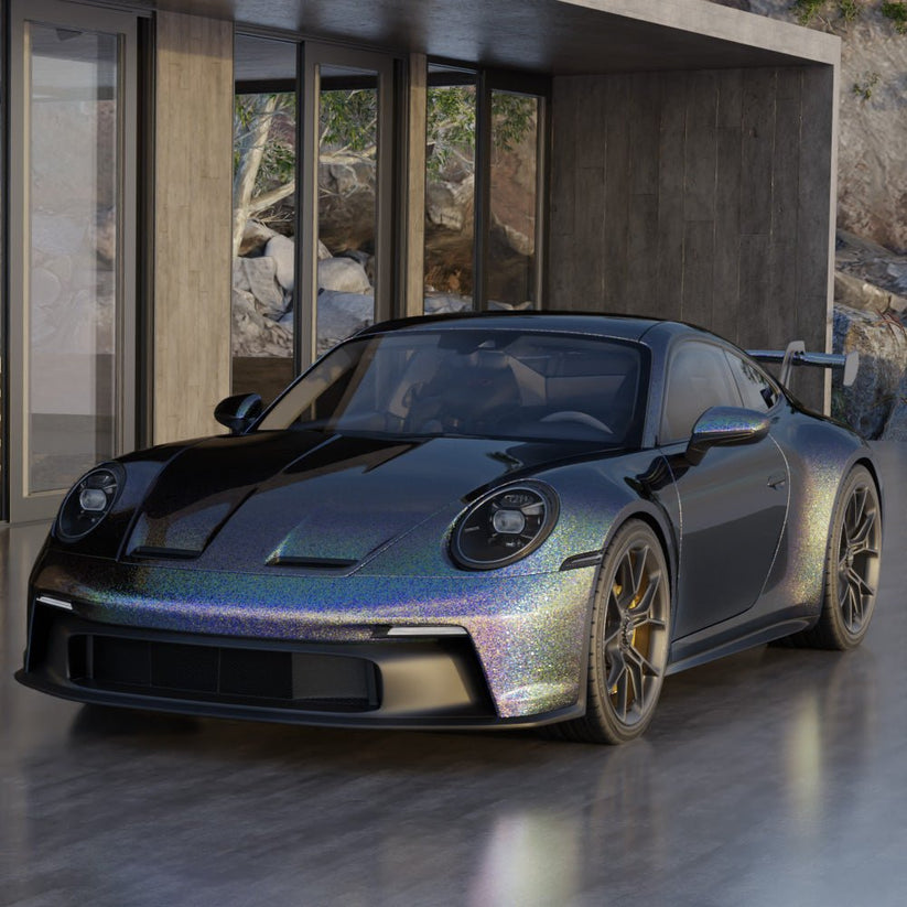 Hyper Gloss Diamond Sparkle Interstellar Silver PPF - Aura Color PPF ...