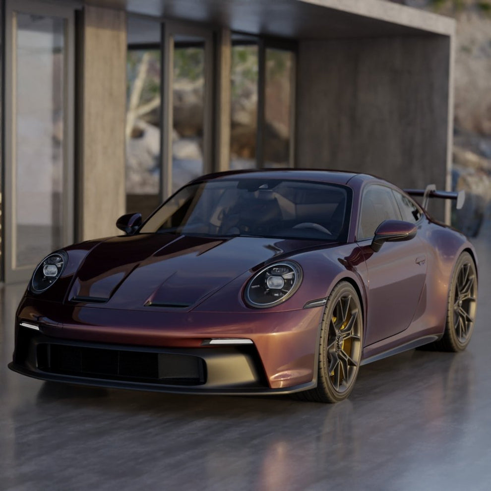 Hyper Gloss Paint Metallic Burgundy PPF - Aura Color PPF – Aura Vinyl