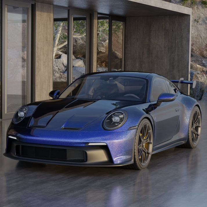 Hyper Gloss Paint Metallic Midnight Blue PPF - Aura Color PPF – Aura Vinyl