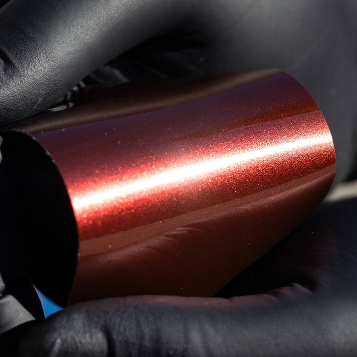 Hyper Gloss Paint Metallic Wine Red PPF - Aura Color PPF – Aura Vinyl