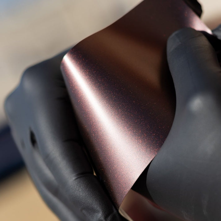 Hyper Matte Black Red Shift PPF - Aura Vinyl