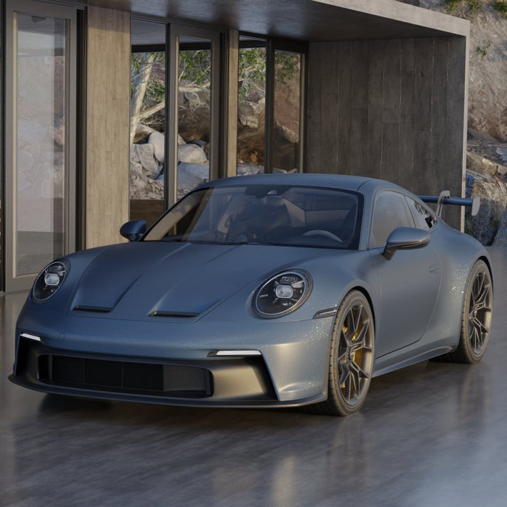 Hyper Matte Grey Blue Shift PPF - Aura Color PPF – Aura Vinyl
