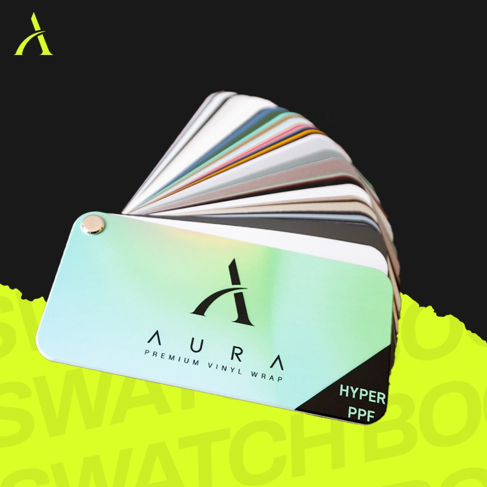 Hyper PPF Swatch Book - Aura Vinyl