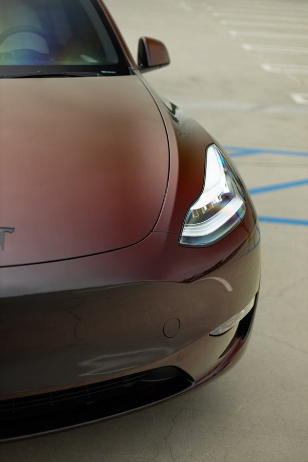 Ultra Gloss Ghost Black Red Shift - Aura Vinyl