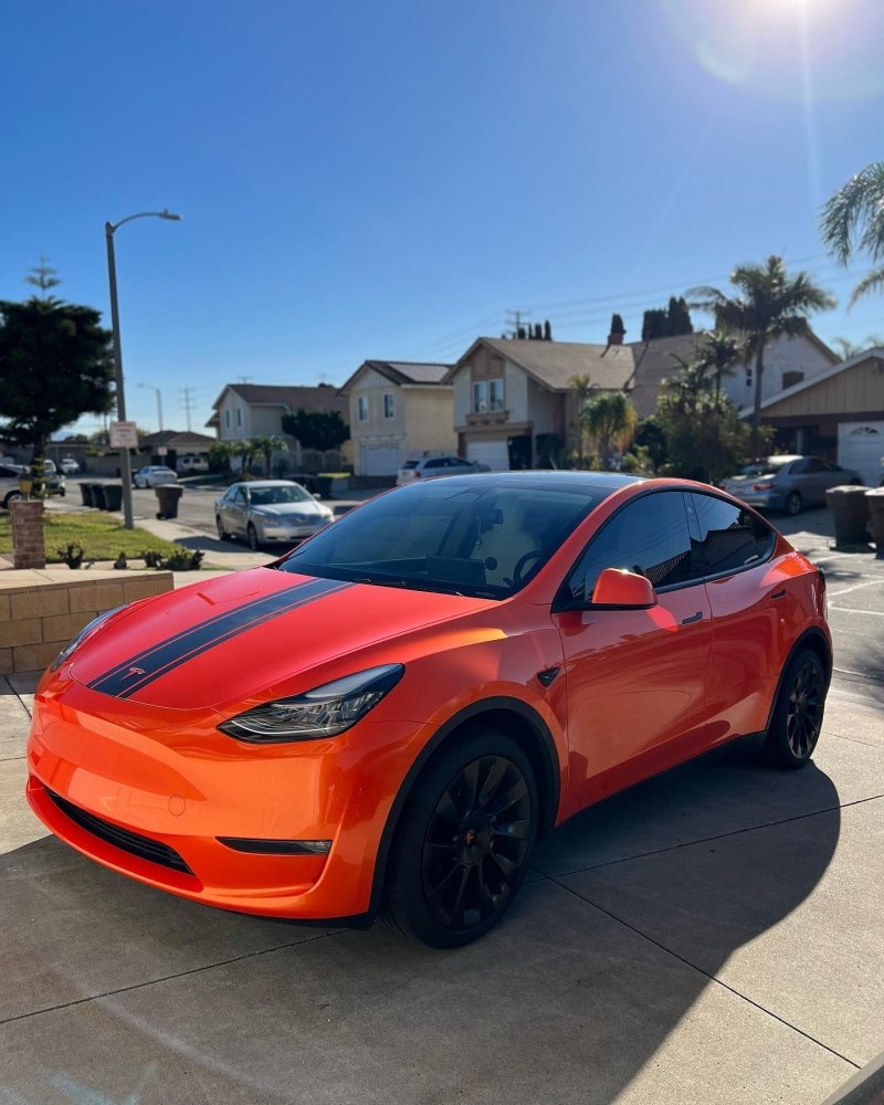 Ultra Gloss Paint Metallic Orange - Aura Vinyl