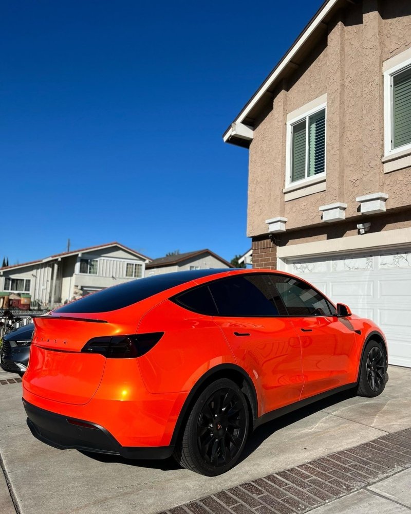 Ultra Gloss Paint Metallic Orange - Aura Vinyl