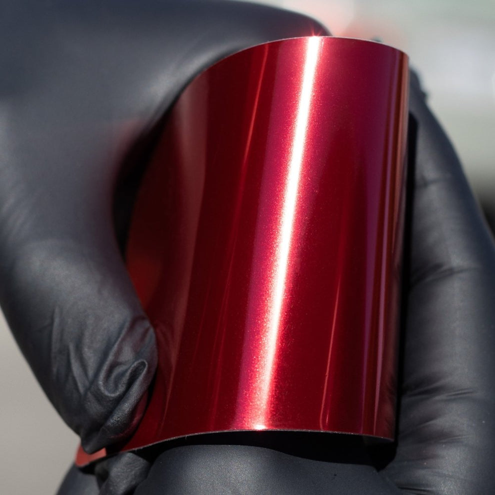 Ultra Gloss Red Chrome Vinyl | Aura Vinyl